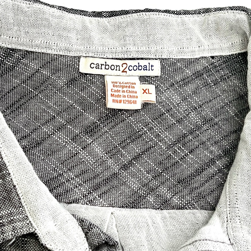 Carbon2cobalt Contexture Button Down Shirt Charcoal S… - Gem